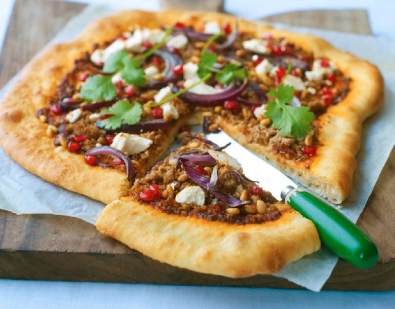 Lebanese Lamb Pizza | Recipe | Her World