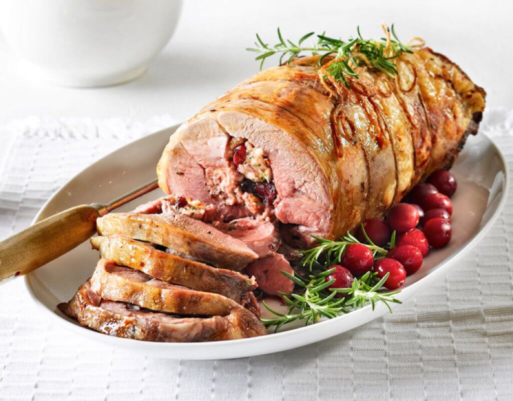 Boneless Lamb With Cranberry Stuffing Roast Recipe Recipe Her World Boneless Lamb With Cranberry Stuffing Roast Recipe Recipe Her World